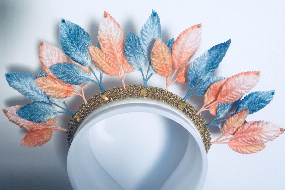 Zelda Leaf Crown – Fascinate Me Millinery