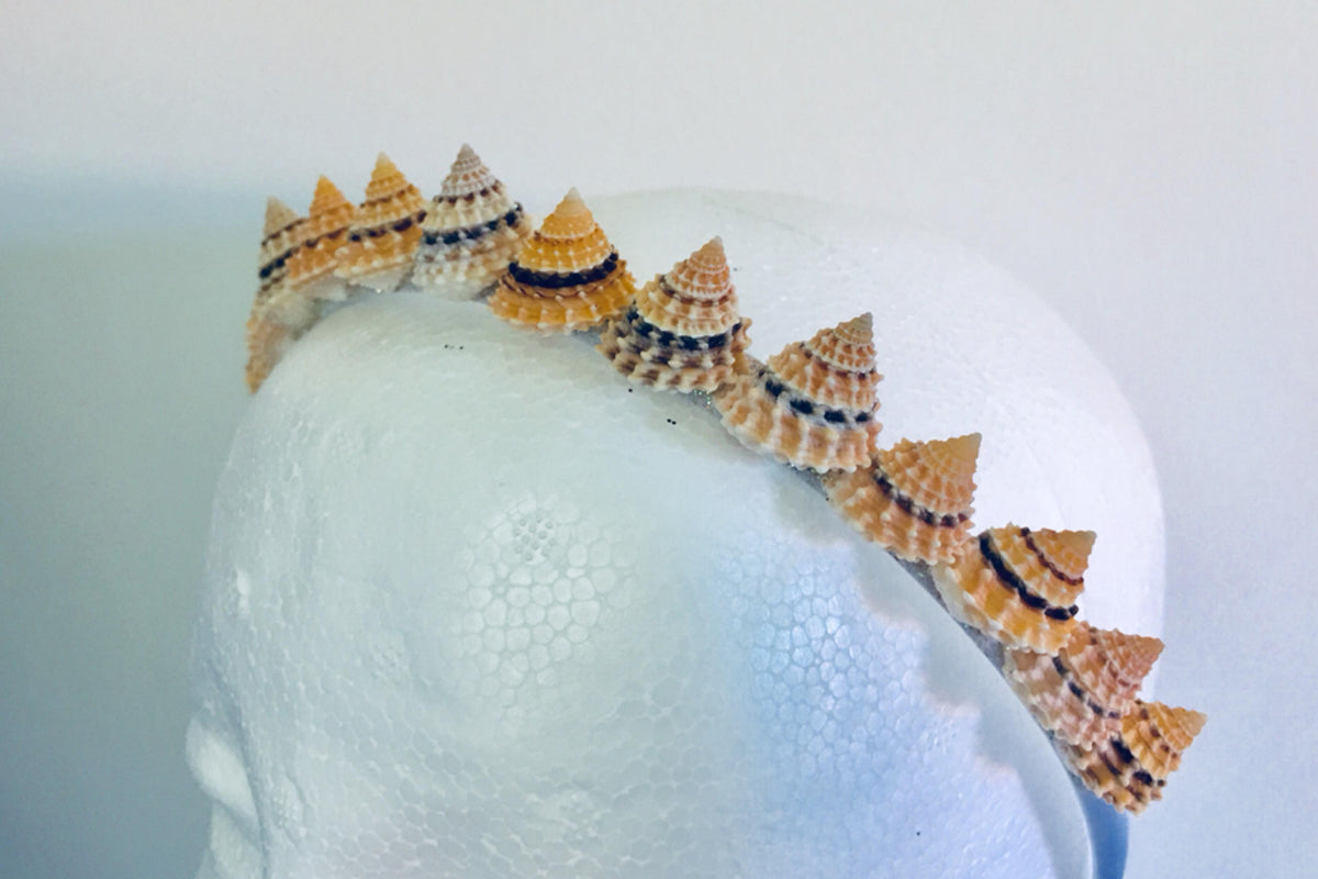 Julie Shell Crown – Fascinate Me Millinery